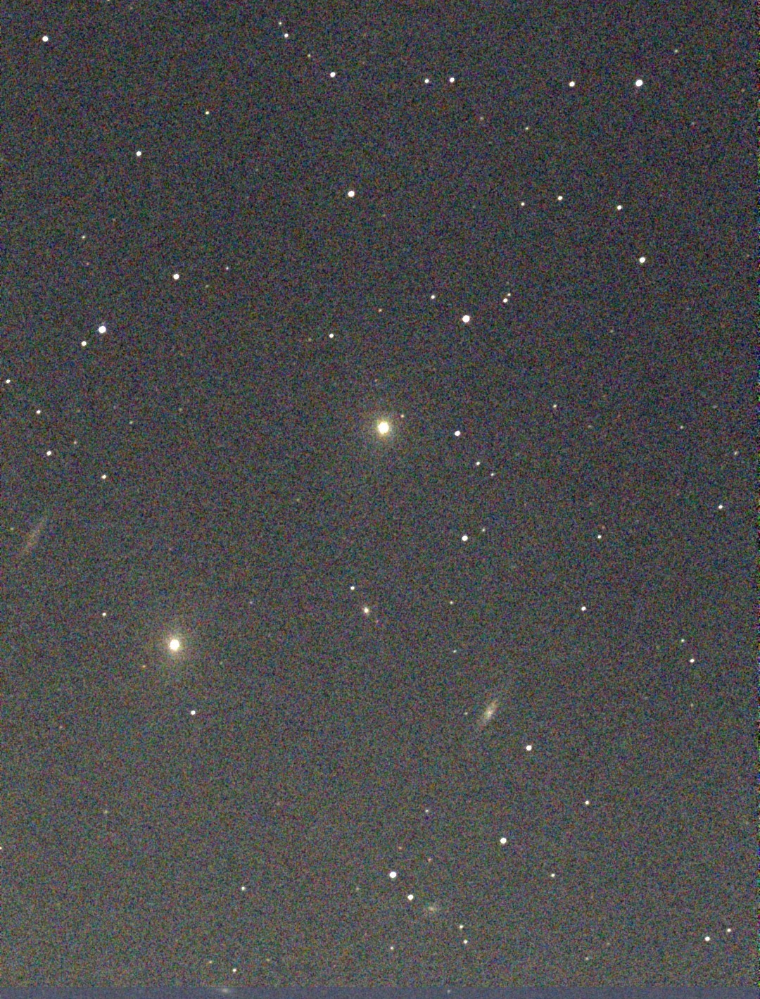 スマート望遠鏡でマルカリアンの鎖を撮影！-美しい系外星雲の連なり-